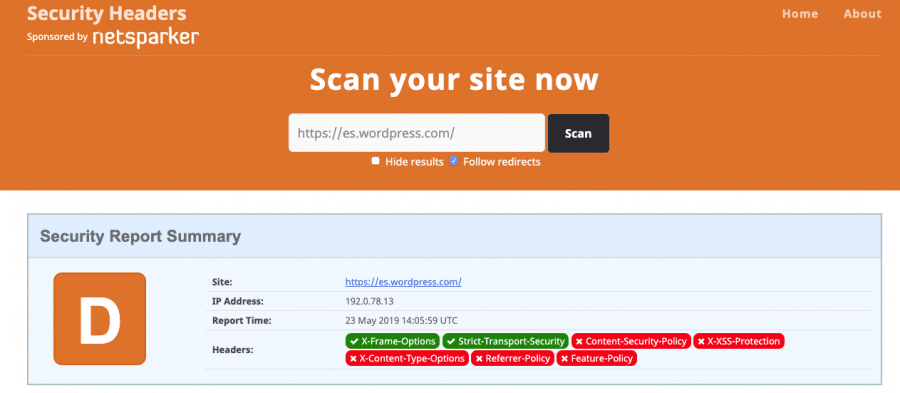 Políticas de referencia web | Referrer policy